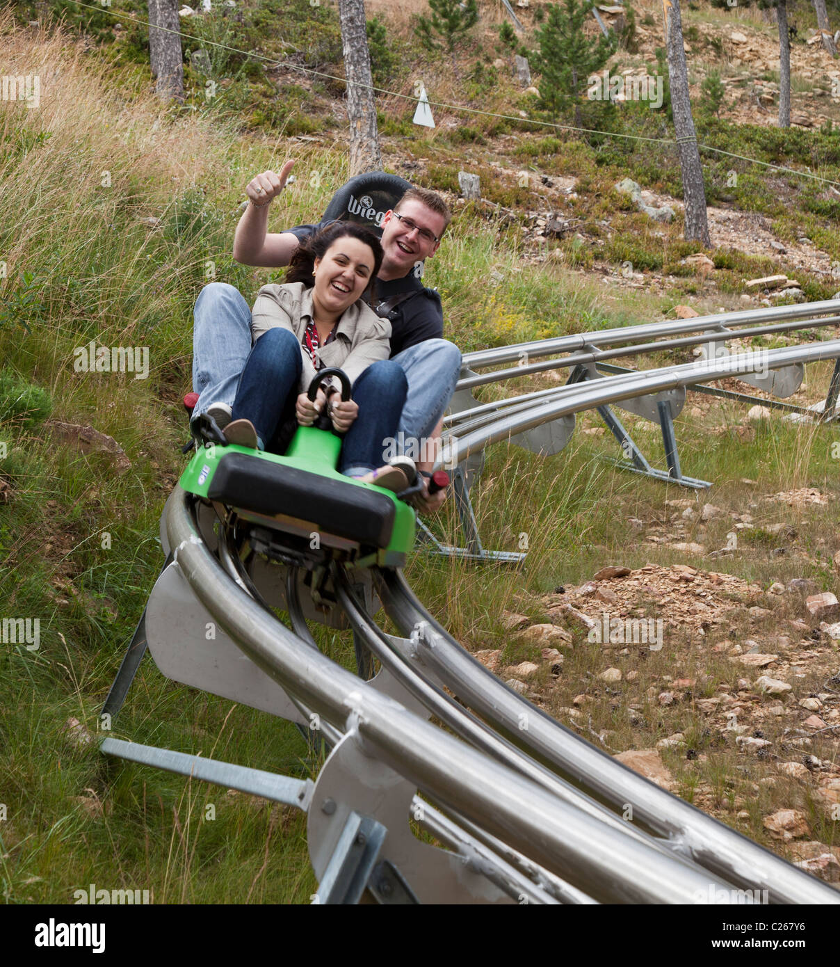 two-people-on-toboggan-ride-naturlandia-eco-park-adventure-park ...